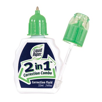 Correction Fluid & Pens