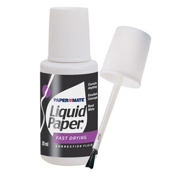 Correction Fluid & Pens