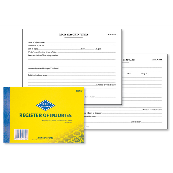 Injury Registers